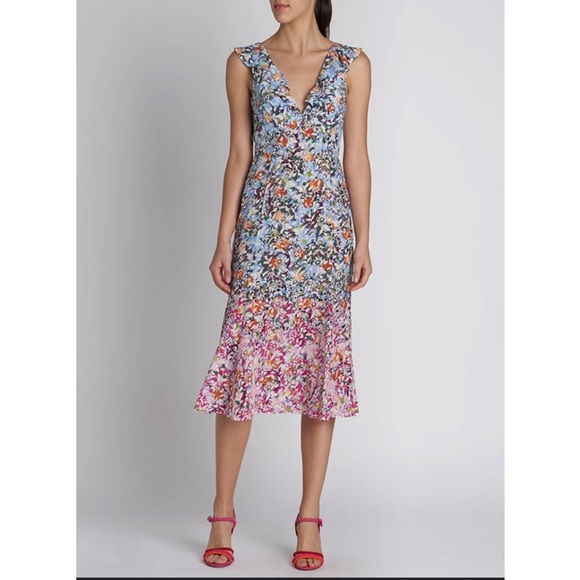 SALONI | Dresses | Saloni Floral Holly Dress | Poshmark